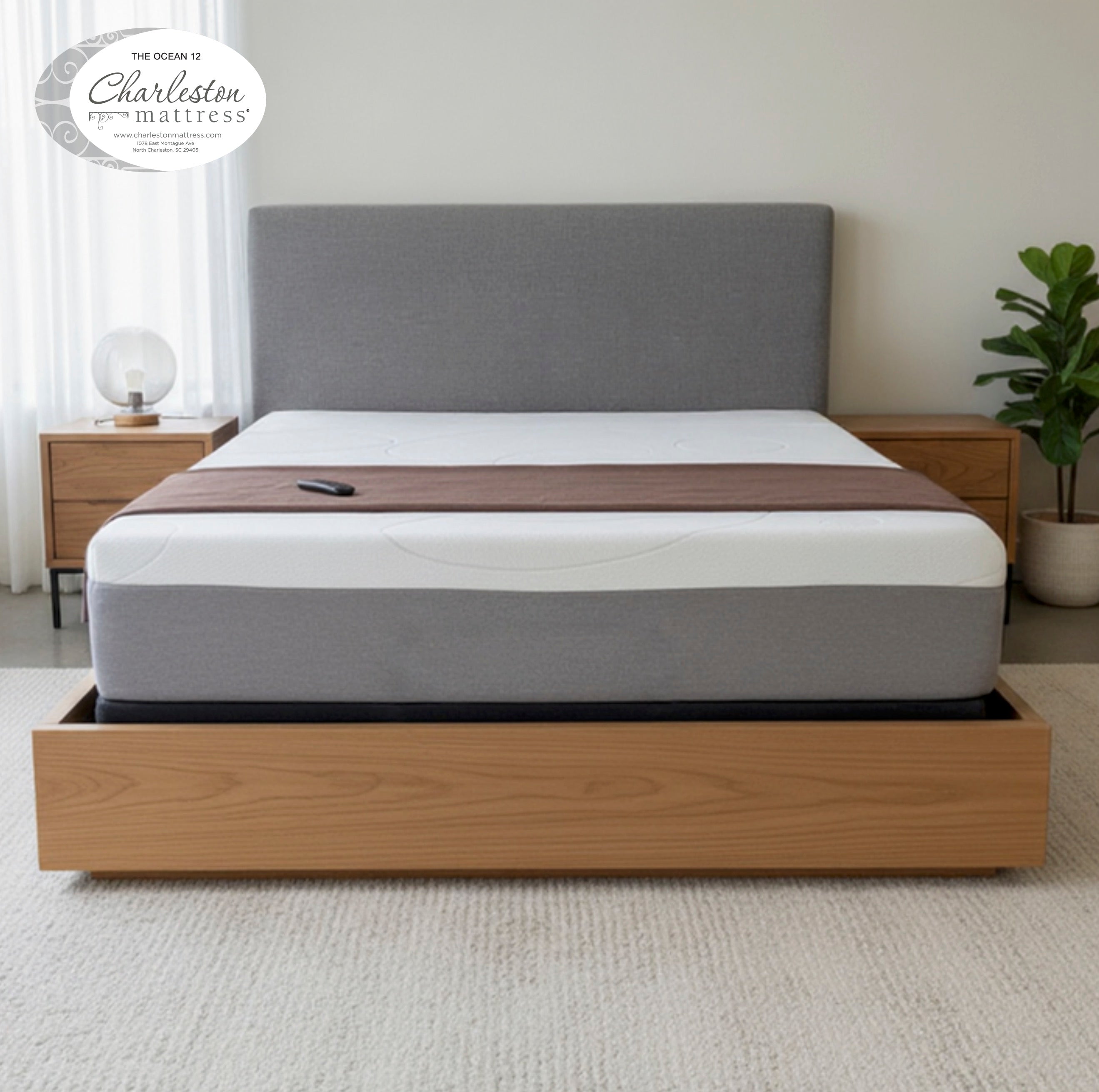Ocean Mattress 12" Memory Foam – Charleston Mattress